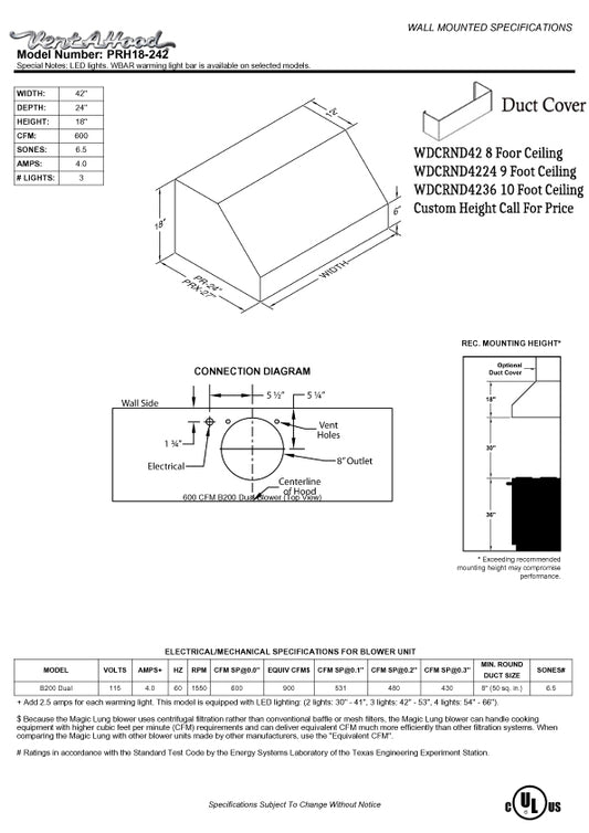 Vent-A-Hood | Range Hoods & Duct Covers : KitchenFoundry